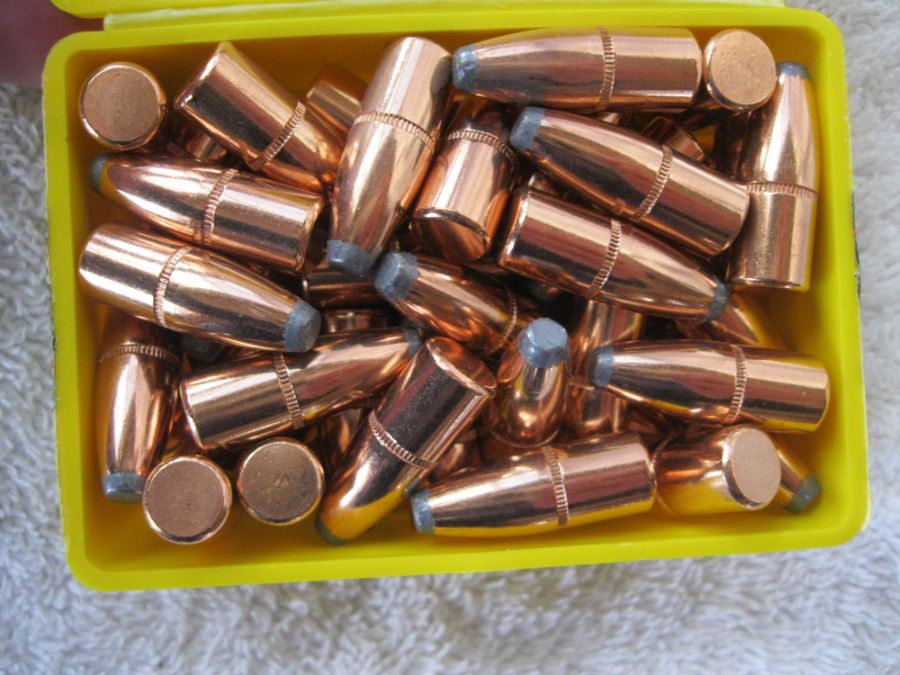 Speer 35 Caliber .358 Dia 220 Grain Flat Nose Bullets Reloading ...