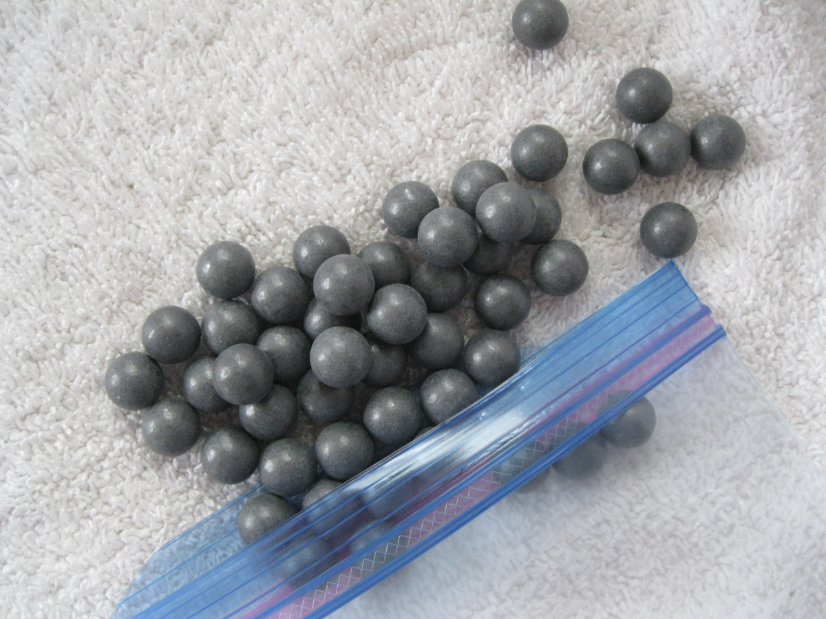 .451 Lubed Round Balls Muzzleloading Black Powder Shooting Muzzle ...