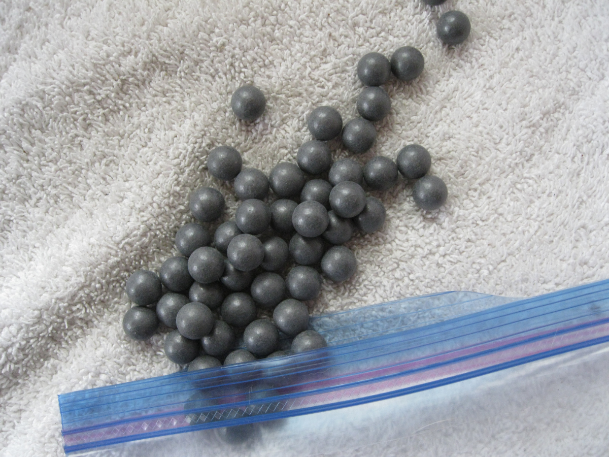 .451 Lubed Round Balls Muzzleloading Black Powder Shooting Muzzle ...