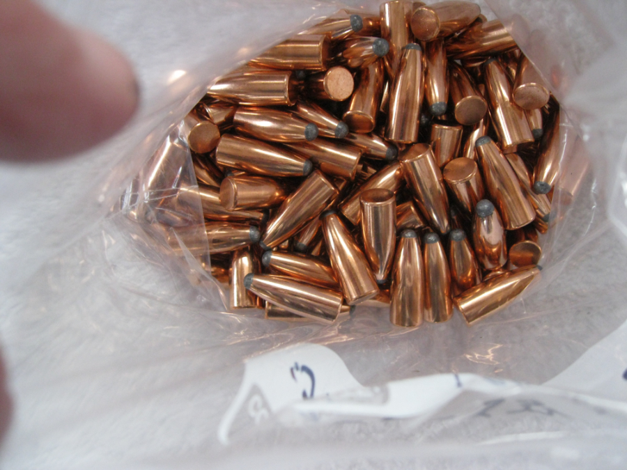 .375 235 Grain Semi-Spitzer Bullets 134 Count Reloading Components / 23 ...