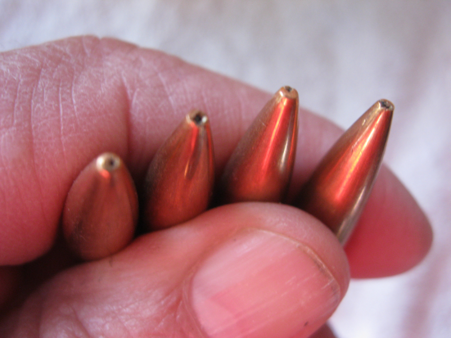 .308 Match Bullets 168 Grain Bthp Boat Tail Hollow Point Reloading ...