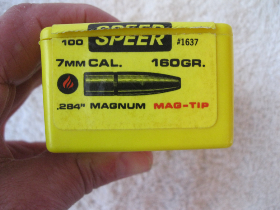 7mm Cal 160 Grain .284 Dia Magnum Mag-Tip Hot-Cor Speer Bullets 86 ...