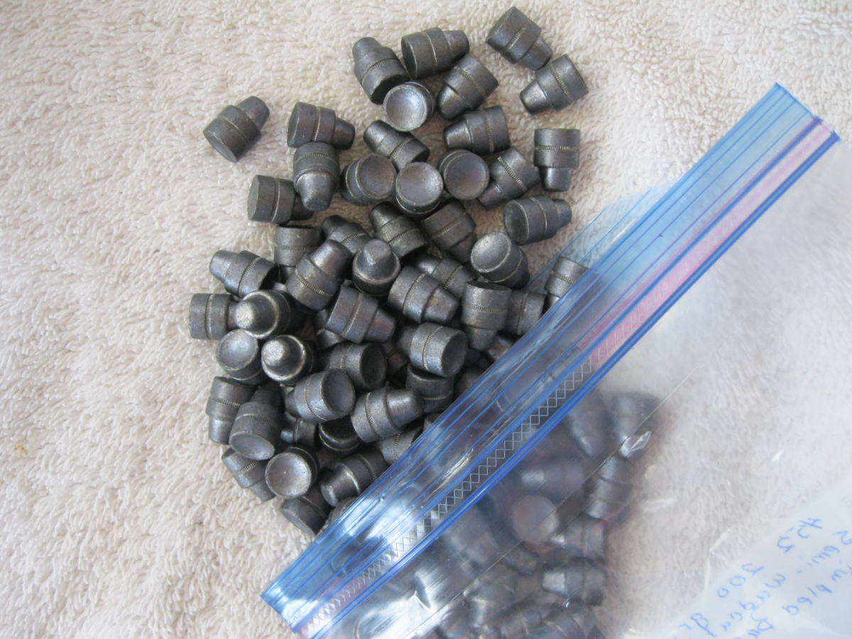 .452 200 Grain Semi-Wadcutter Lead Bullets Dimpled Base 95 Count ...