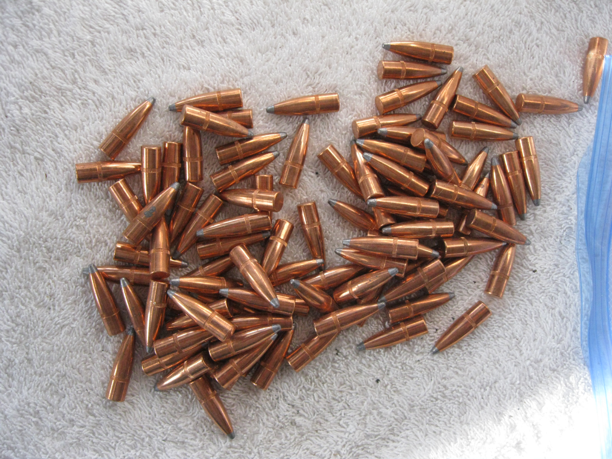 .308 Bullets 165 Grain Soft Point Reloading Components 100 Count ...