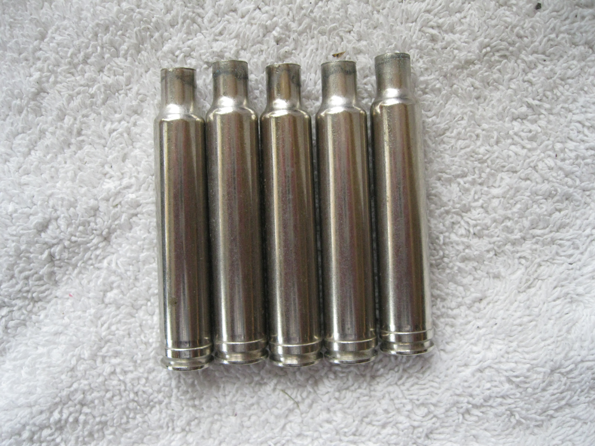 .300 Weatherby Magnum Nickel Plated Once-Fired Cartridge Cases 39 Count ...
