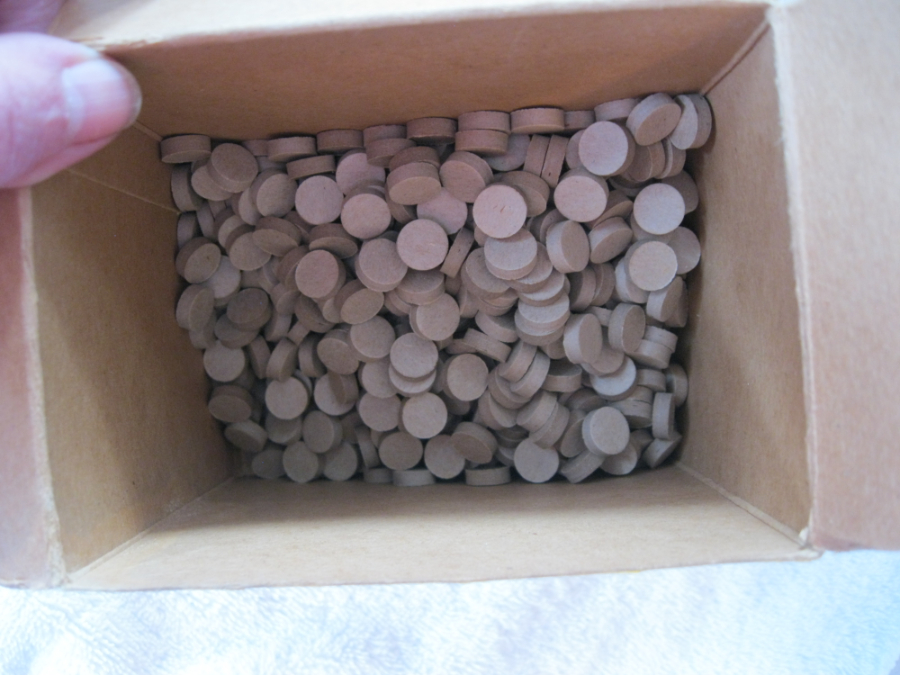 Alcan 410 Gauge All Brass .135 Nitro Card Shotshell Wads 625 Count ...