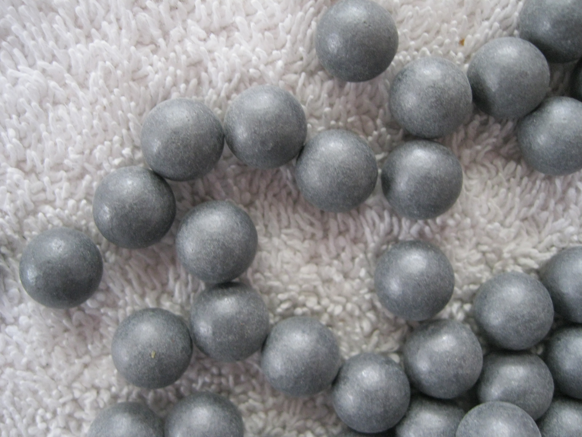 .445 Round Balls Muzzle Loading 70 Count Plus 1 Lead Black Powder ...