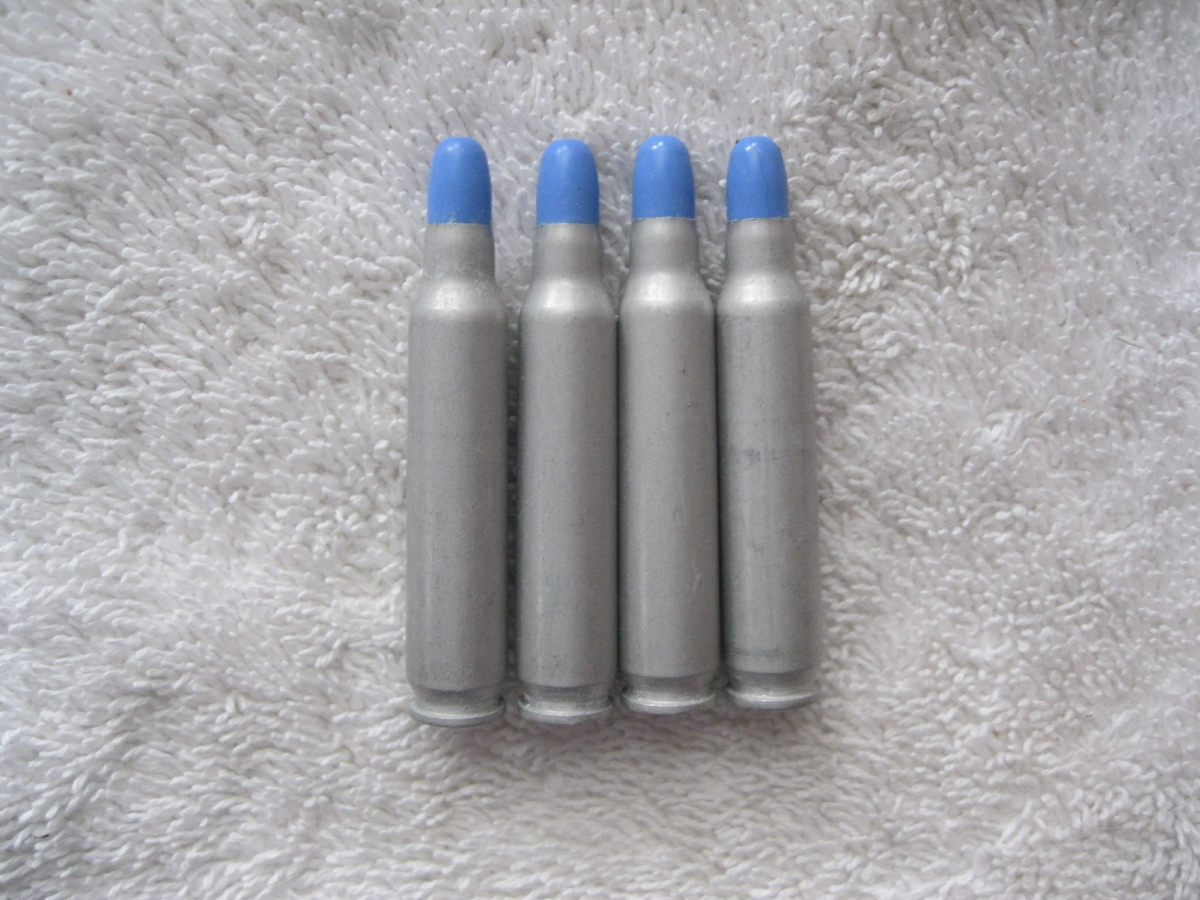 Pictures: 5.56MM ALUMINUM CASE BLUE TIP SHORT RANGE TRAINING AMMUNITION ...