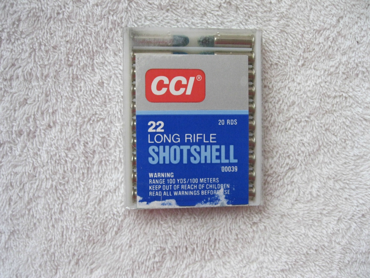 Cci 22 Long Rifle Shotshell 1/15 Oz #12 Shot Approx 165 Pellets Non ...