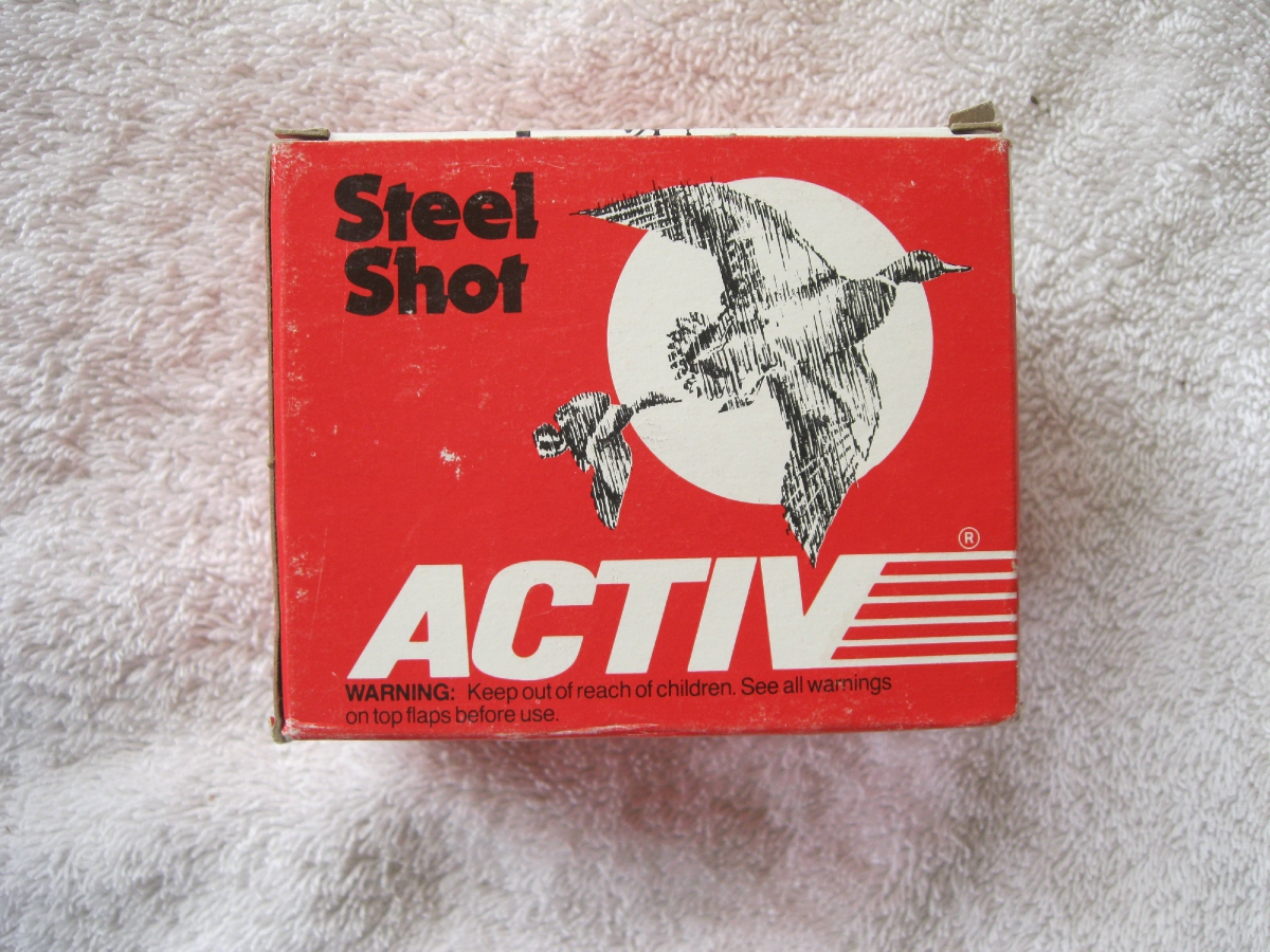 Activ Steel Shot 12 Gauge 2 3/4 Shotgun Shells Ammunition Act Iv 1 1/4 ...
