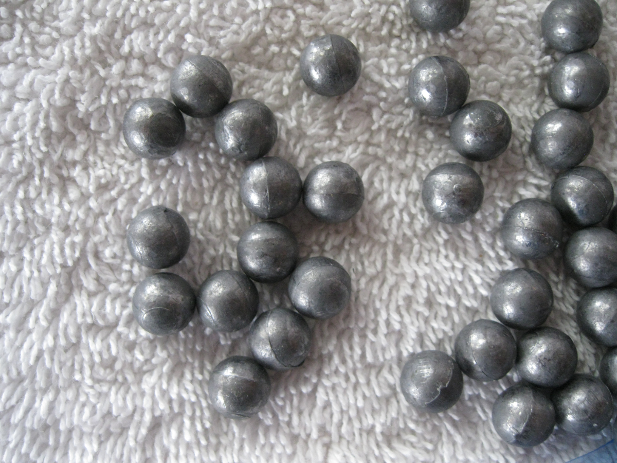 Pictures: .35 DIA. SPEER ROUND BALLS MUZZLE LOADING BLACK POWDER ...