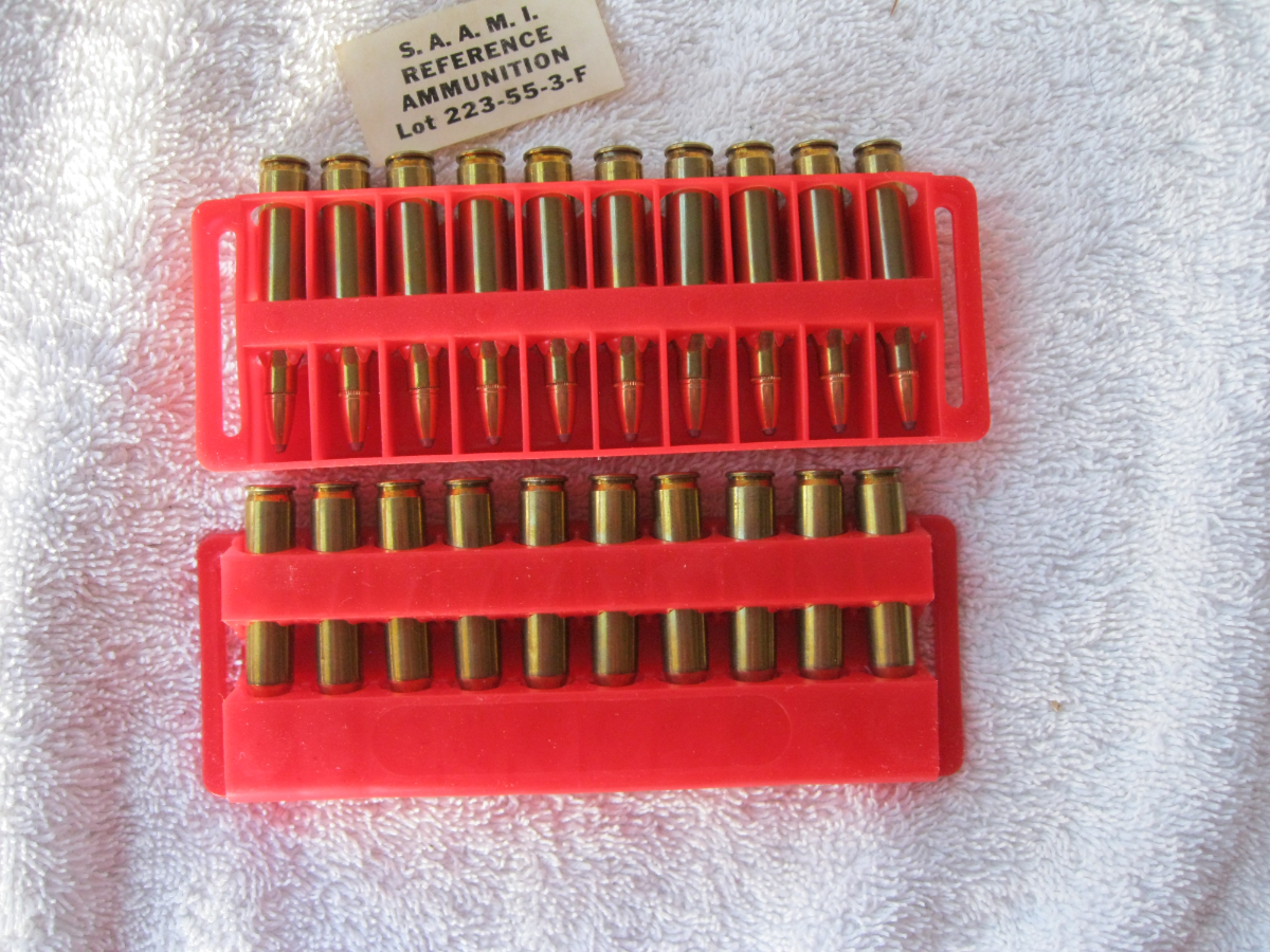 Federal .223 Remington 55 Gr Soft Point Saami Reference Ammunition Ammo ...