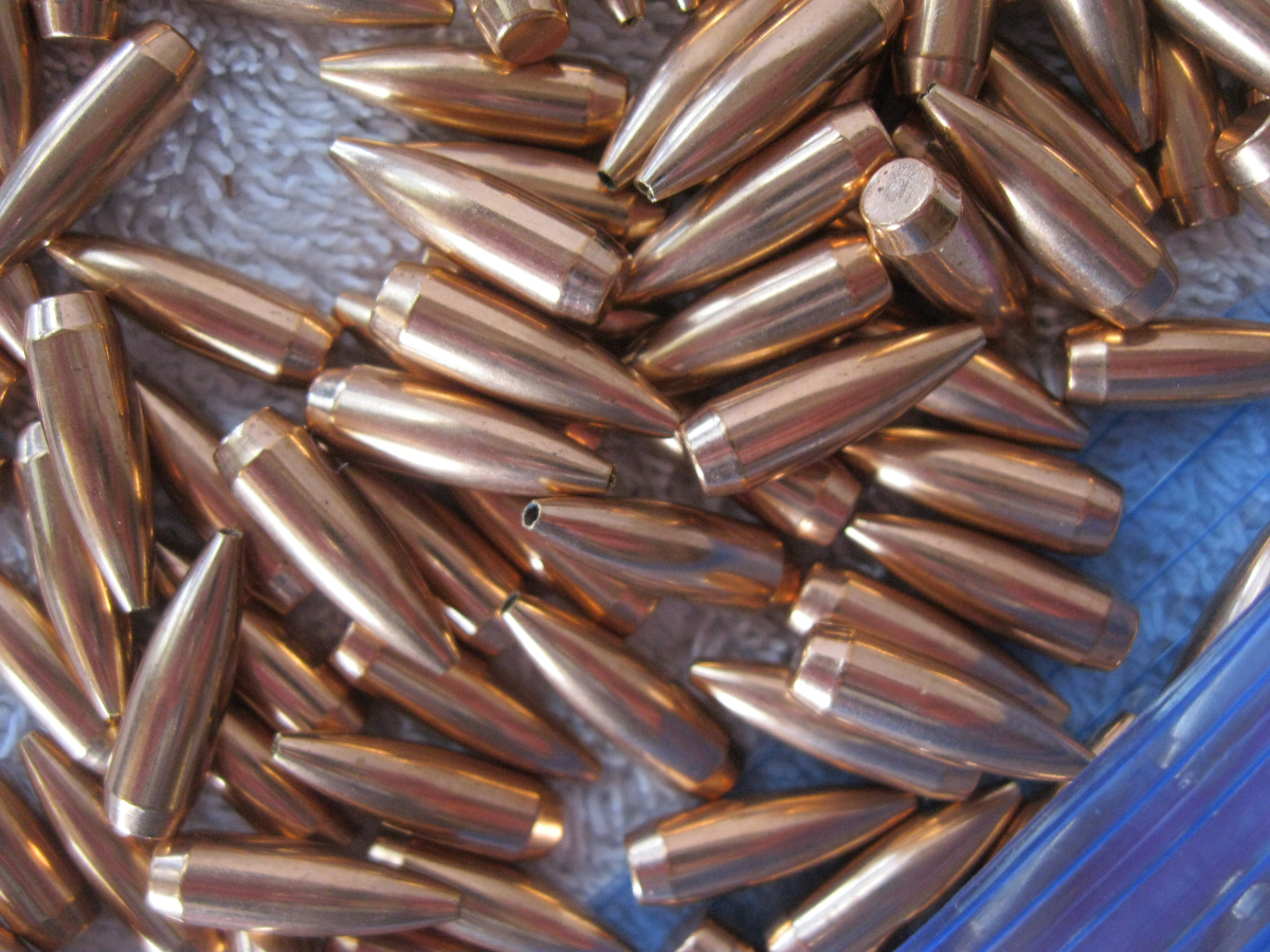 Pictures: 22 CALIBER .224 DIAMETER 52 GRAIN BOAT TAIL HOLLOW POINT BTHP ...