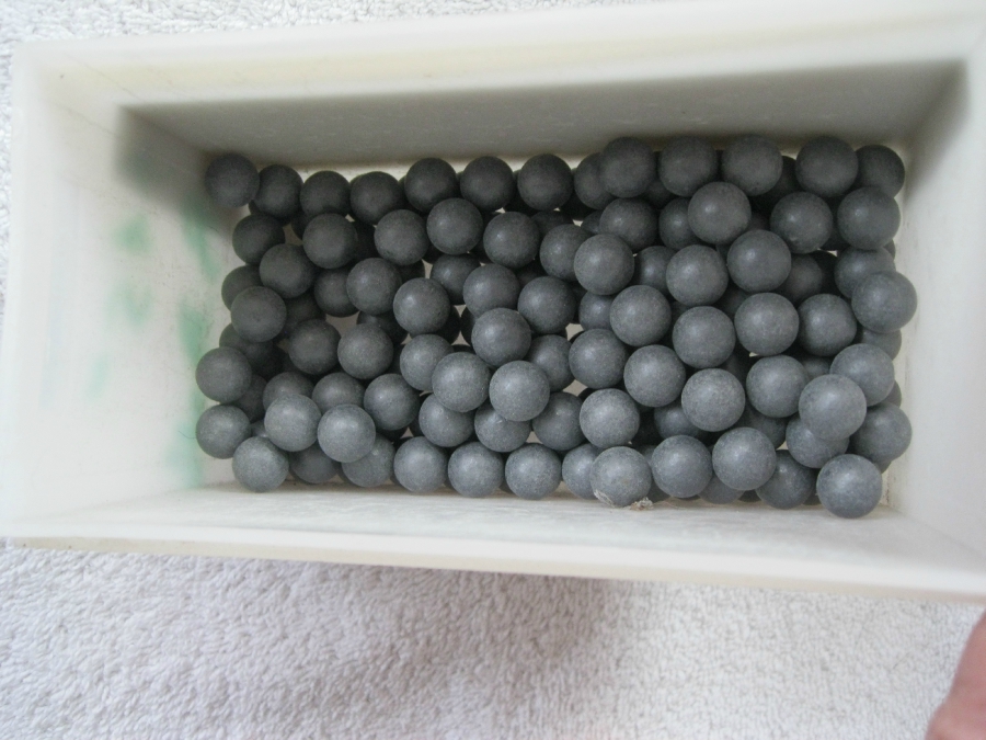 .445 ROUND BALLS MUZZLE LOADING 50 plus 2 COUNT LEAD BLACK POWDER ...