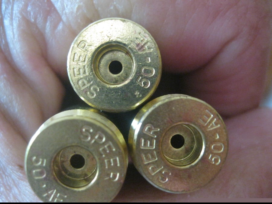 100 50 Caliber Action Express New Brass Unprimed Cartridge Cases ...