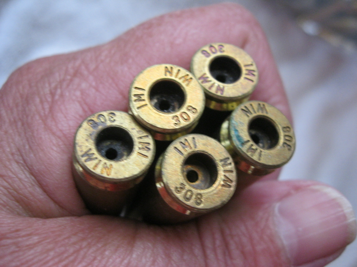 .308 Imi Winchester Primer Tested Brass 106 Count Israeli Military ...
