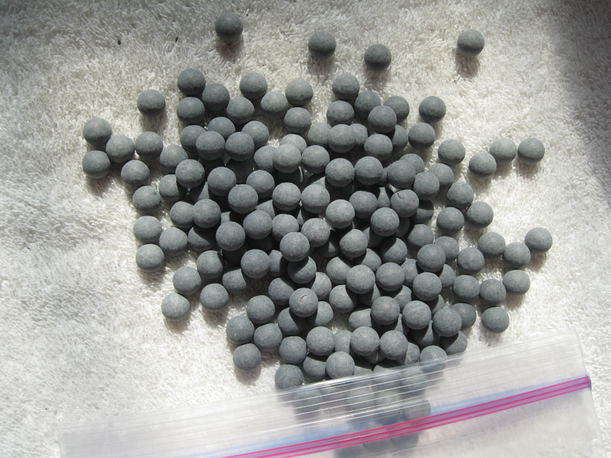 .375 Round Balls 168 Count Muzzle Loading Black Powder Shooting ...