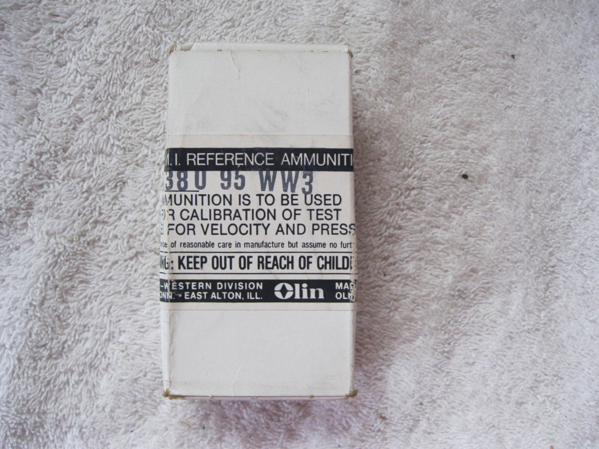 380 Automatic 95 Grain Full Metal Case Saami Reference Ammunition Ammo ...