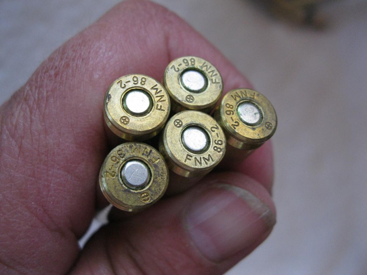 .223 5.56 Fnm 86-2 Armor Piercing Green Tip Ammunition Ammo 27 Count ...