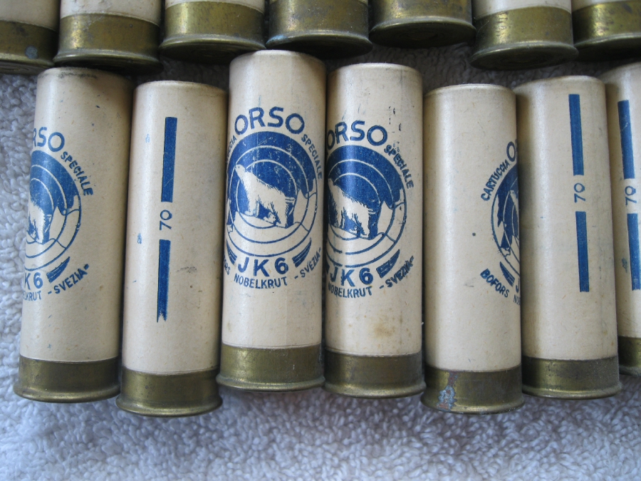 42 Orso Shotgun Shells 6 12 Gauge Polar Bear Norwegian Jk6 Befors ...