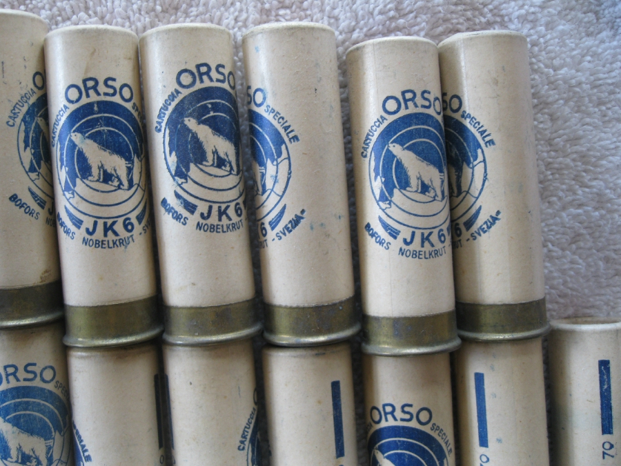 42 Orso Shotgun Shells 6 12 Gauge Polar Bear Norwegian Jk6 Befors ...