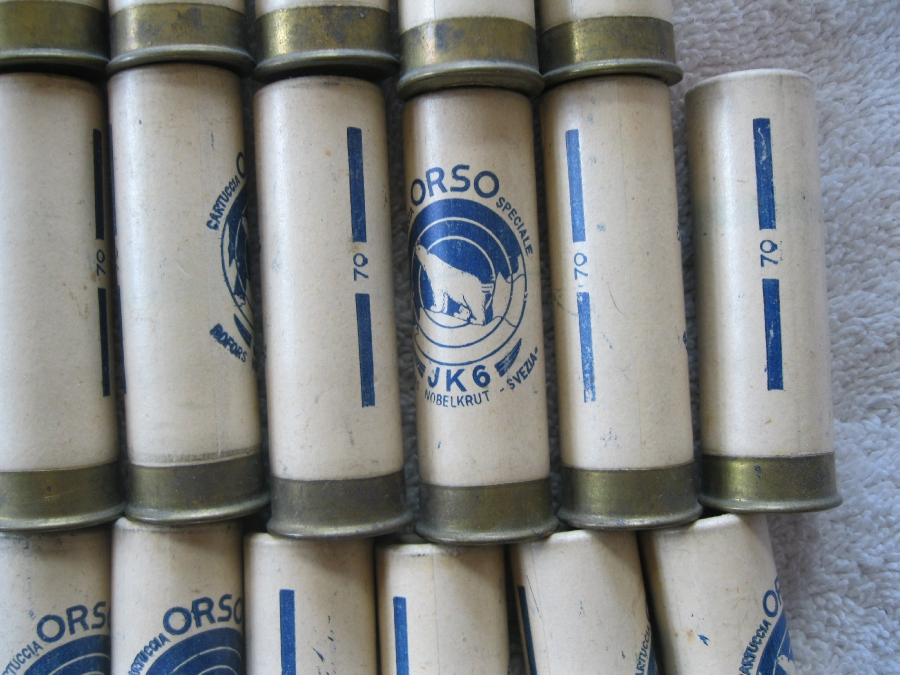 42 Orso Shotgun Shells 6 12 Gauge Polar Bear Norwegian Jk6 Befors ...