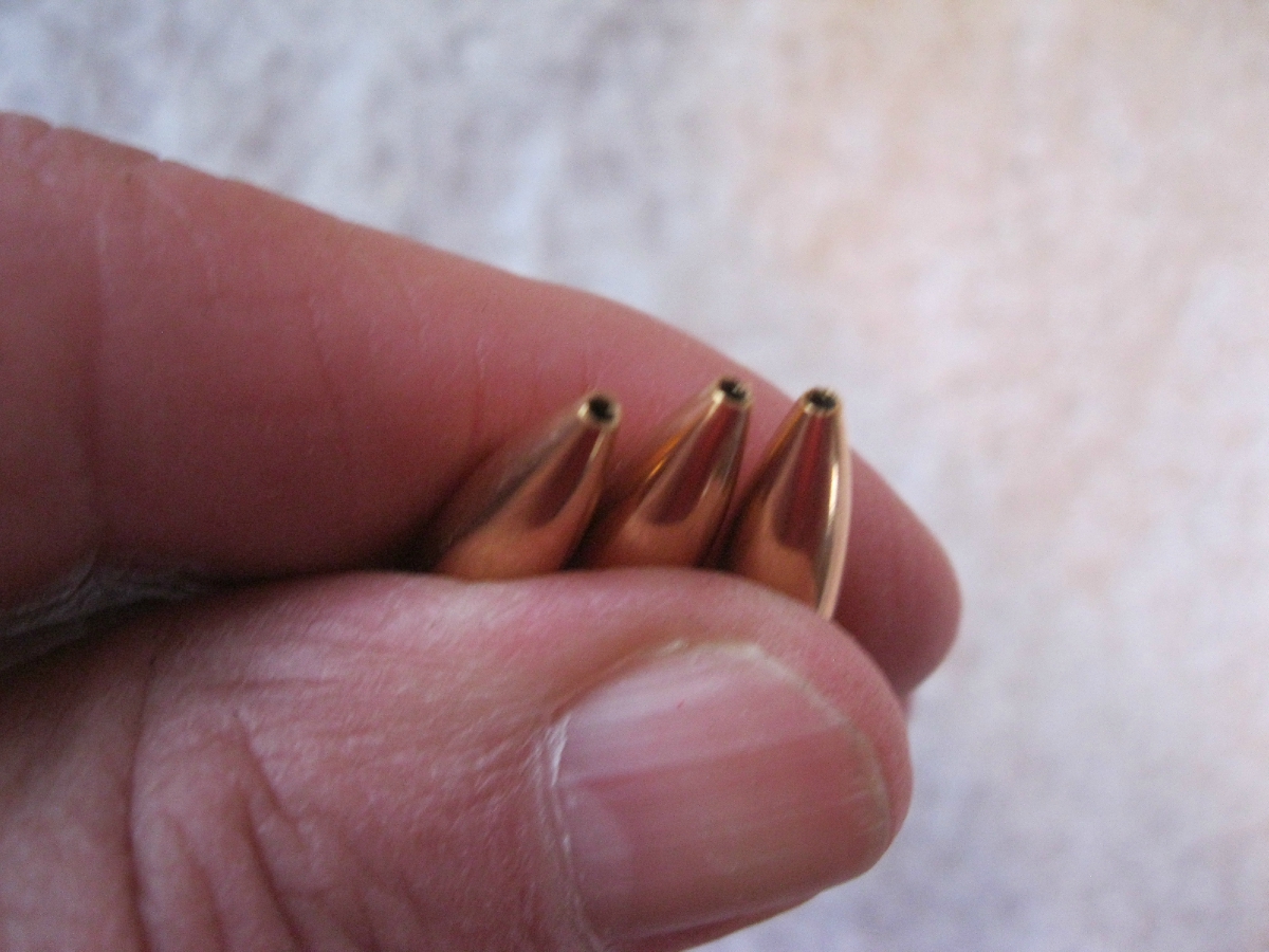 22 Caliber .224 Diameter 52 Grain Bthp Boat Tail Hollow Point Bullets ...