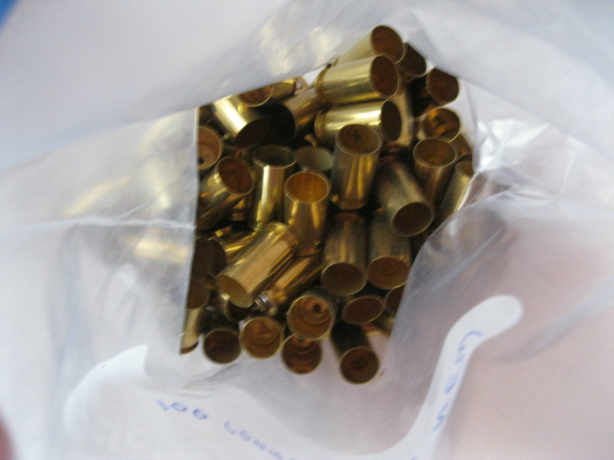.45 Auto Acp Brass Cases New Primed 100 Count Plus 5 Automatic Colt ...