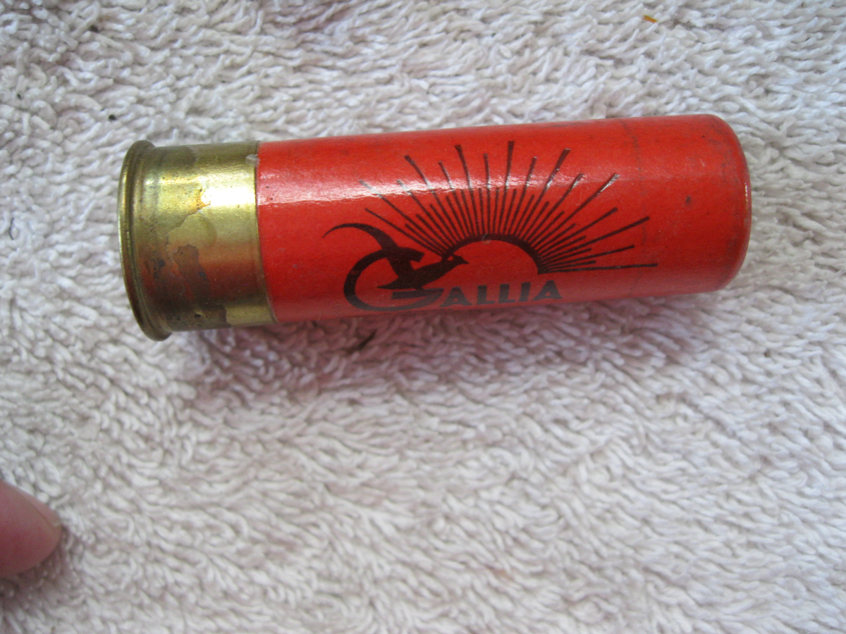 Gevelot 12 Gauge Shotgun Shells Paris Galliz Aminox 7 Roll Crimp Charge ...