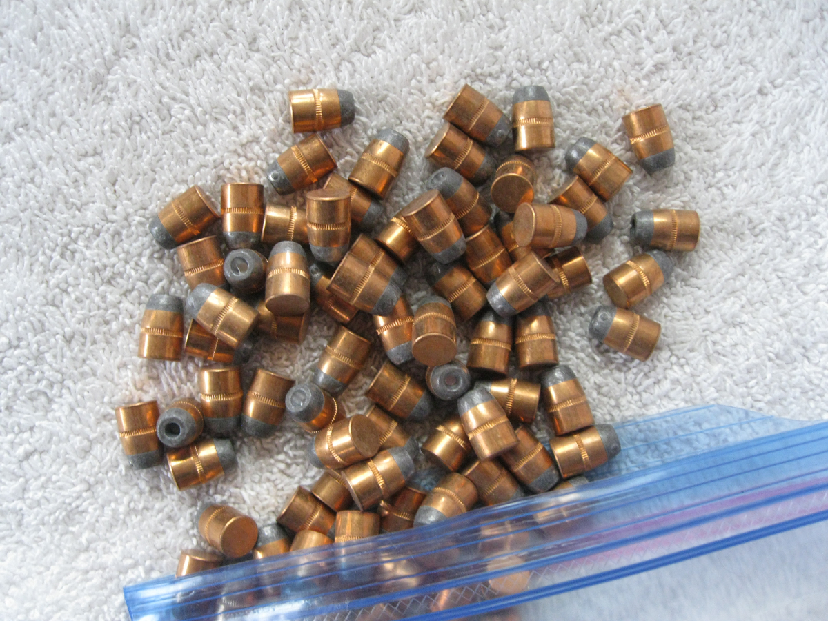.357 125 Grain Jhp Bullets Reloading Components Jacketed Hollow Point ...