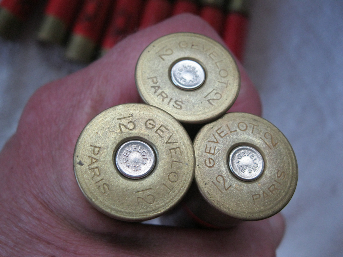 Pictures: GEVELOT 12 GAUGE SHOTGUN SHELLS PARIS GALLIA FRANCE 23 count ...