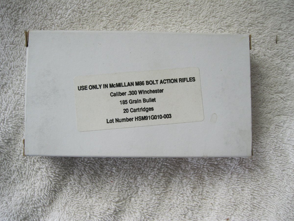 .300 Winchester Magnum 185 Grain Made For Secret Service Snipers Use ...