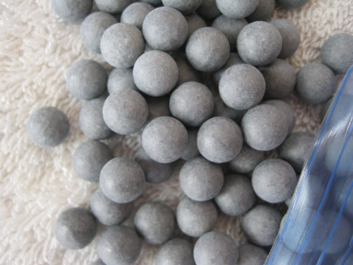 .375 Round Balls 100 Count Plus 2 Muzzle Loading Black Powder Shooting ...