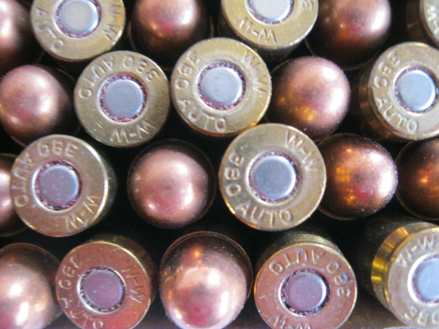 380 Automatic 95 Grain Full Metal Case Saami Reference Ammunition Ammo ...