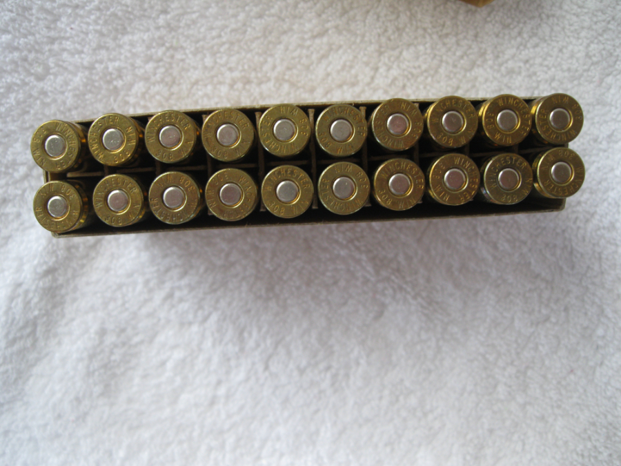 Winchester .308 180 Grain Power Point Sp Saami Reference Ammunition ...