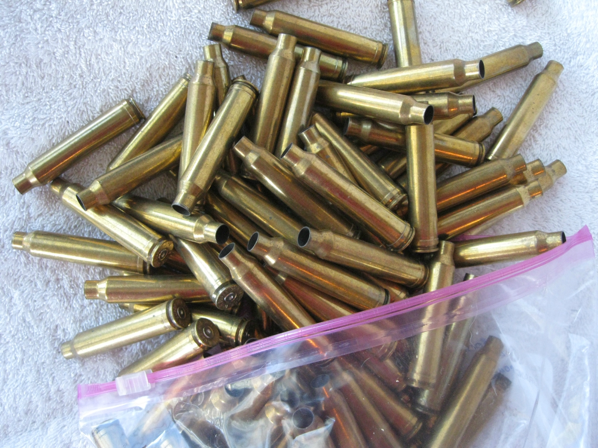 .300 Winchester Magnum Brass Once-Fired Cases 93 Count Reloading ...