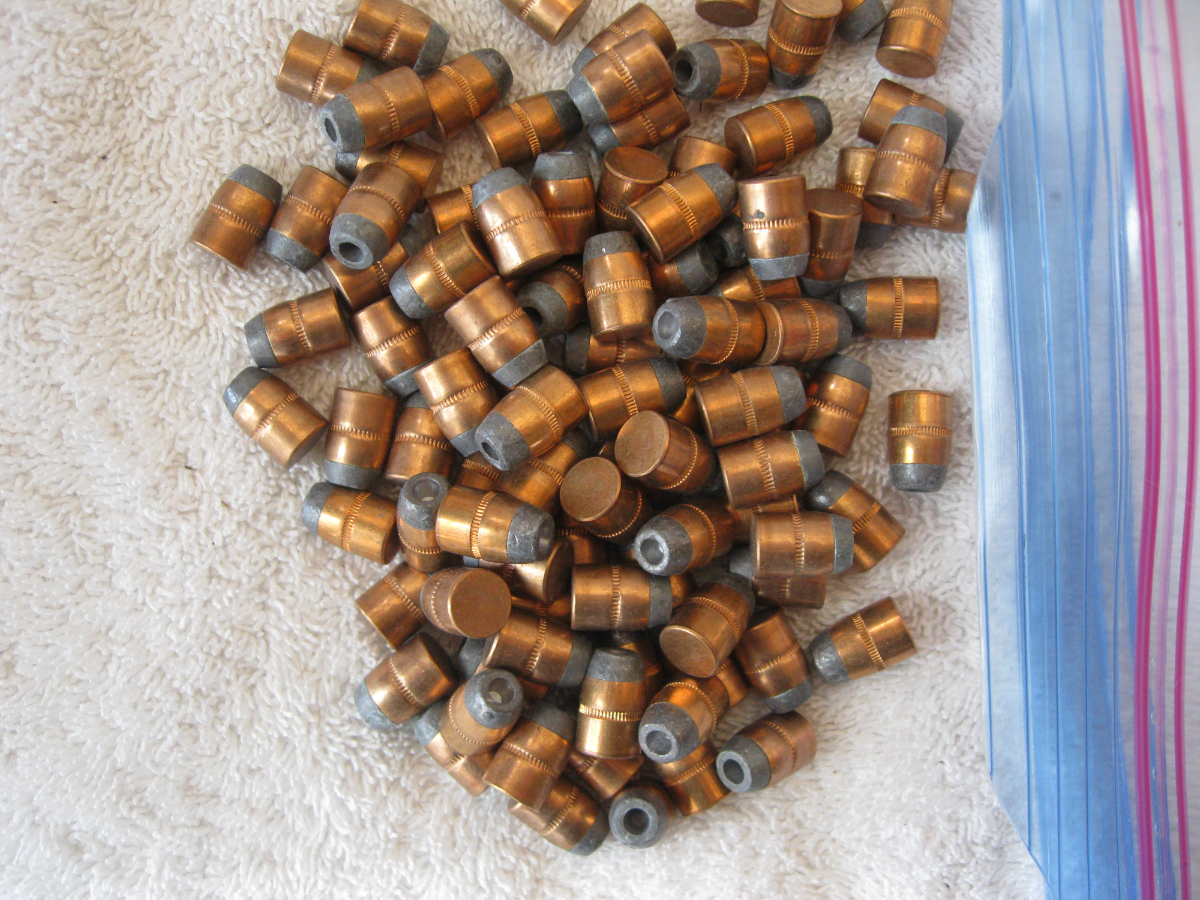 .357 125 Grain Jhp Bullets Reloading Components Jacketed Hollow Point ...