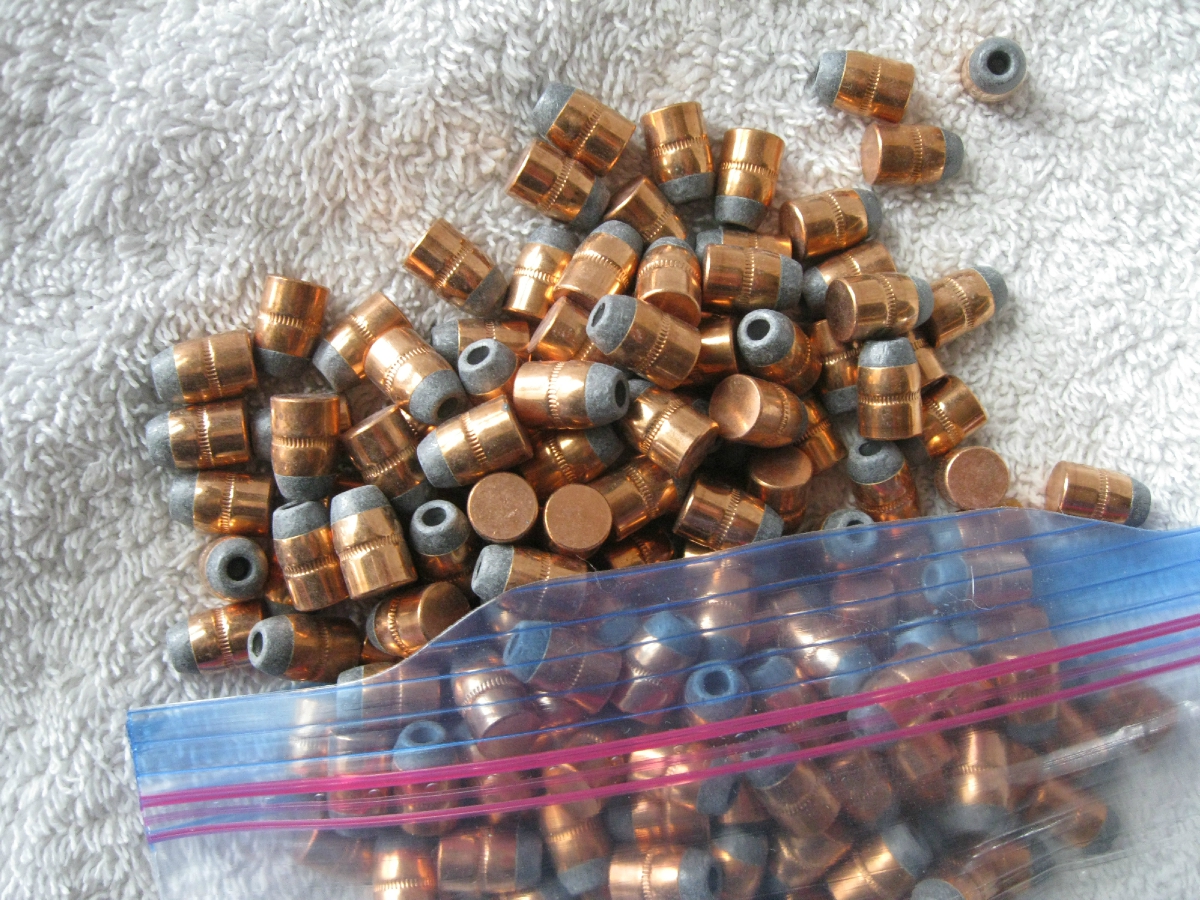 .357 125 Grain Jhp Bullets Reloading Components Jacketed Hollow Point ...