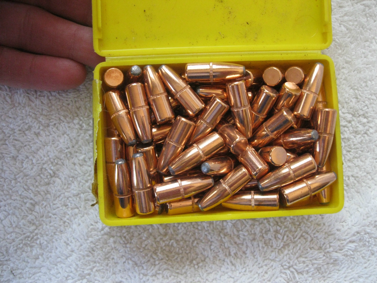 30 Caliber .308 30-30 150 Grain Flat Nose Hot-Cor Bullets 99 Count ...