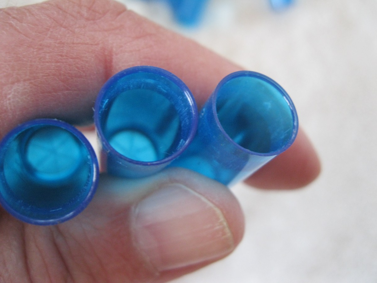 .45 CALIBER SHOT CAPSULES 65 count & BASE WADS 45 count RELOADING ...