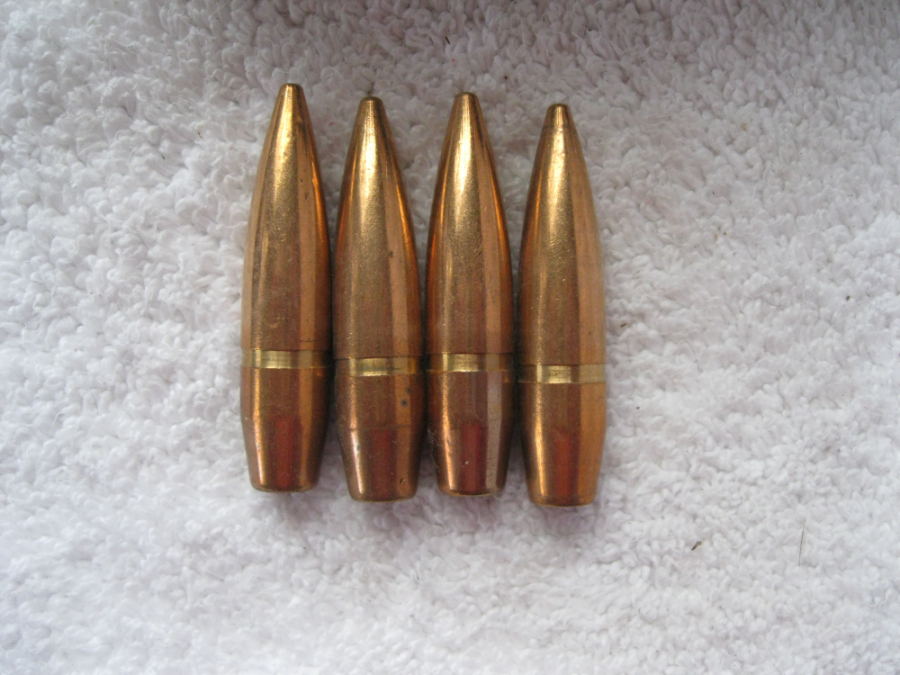 50 CALIBER MILITARY STYLE FMJ FULL METAL JACKET BULLETS SMOOTH ...