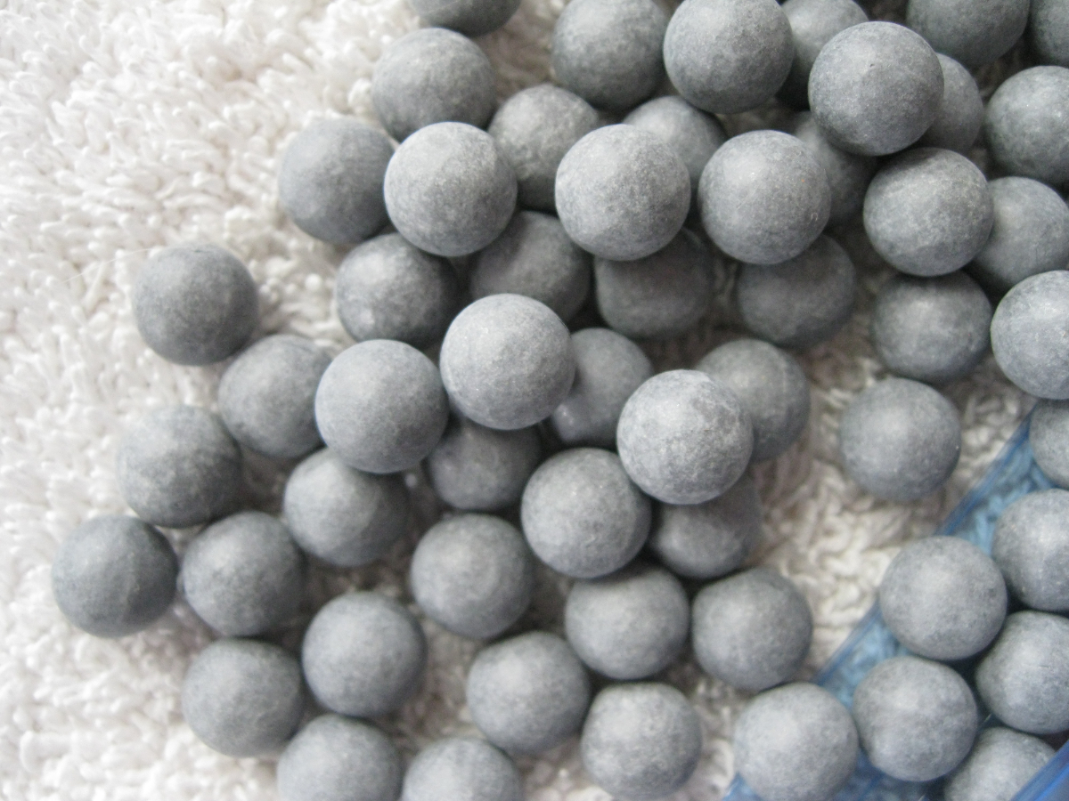 .375 ROUND BALLS 100 COUNT plus 2 MUZZLE LOADING BLACK POWDER SHOOTING ...