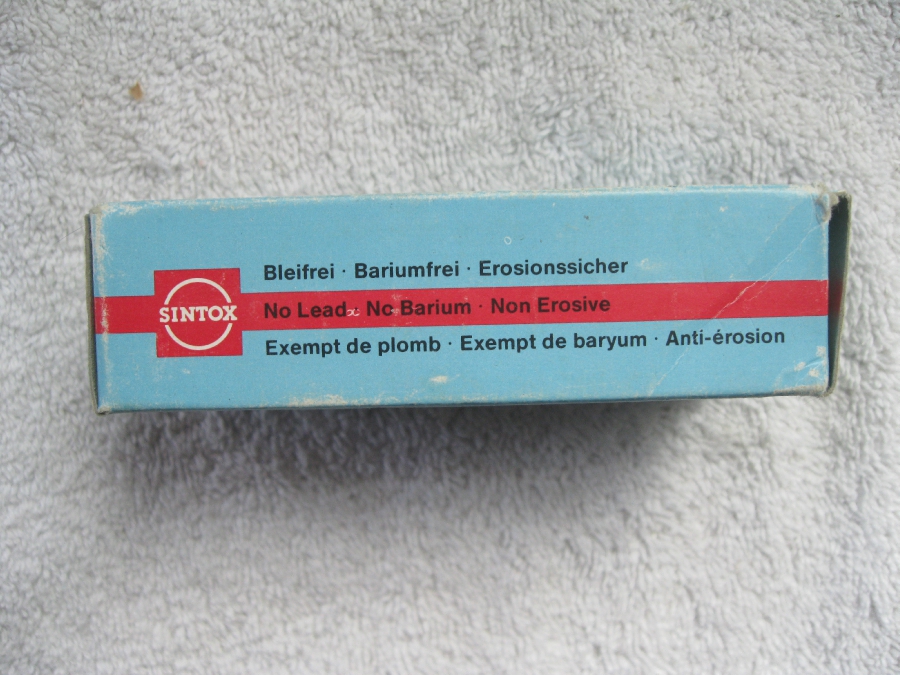 Sintox 9mm Luger 123 Grains Special Full Jacket Ammunition Ammo Germany ...