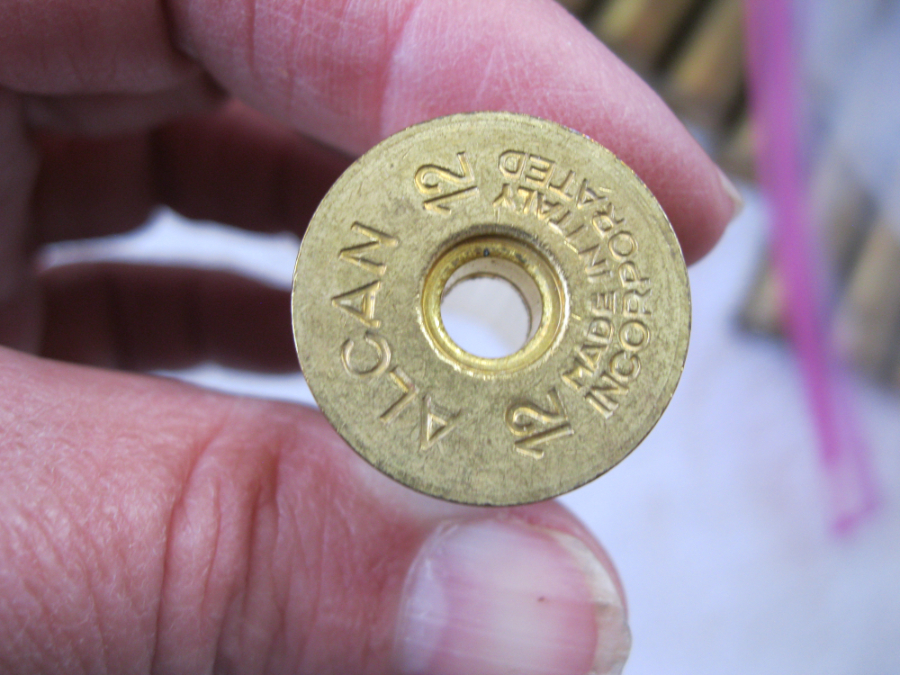 ALCAN VINTAGE NEW 12 GAUGE BRASS SHOTGUN SHELLS HULLS DOUBLE KNURL NEW ...
