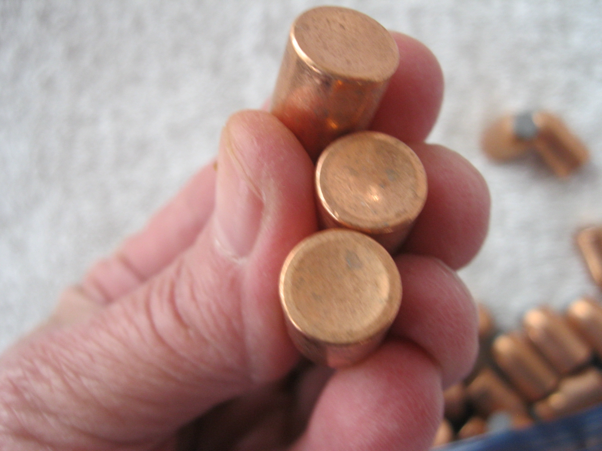 45 CALIBER .451 DIA 300 GRAIN PSP PLATED SOFT POINT UNCANNELURED 50 ...