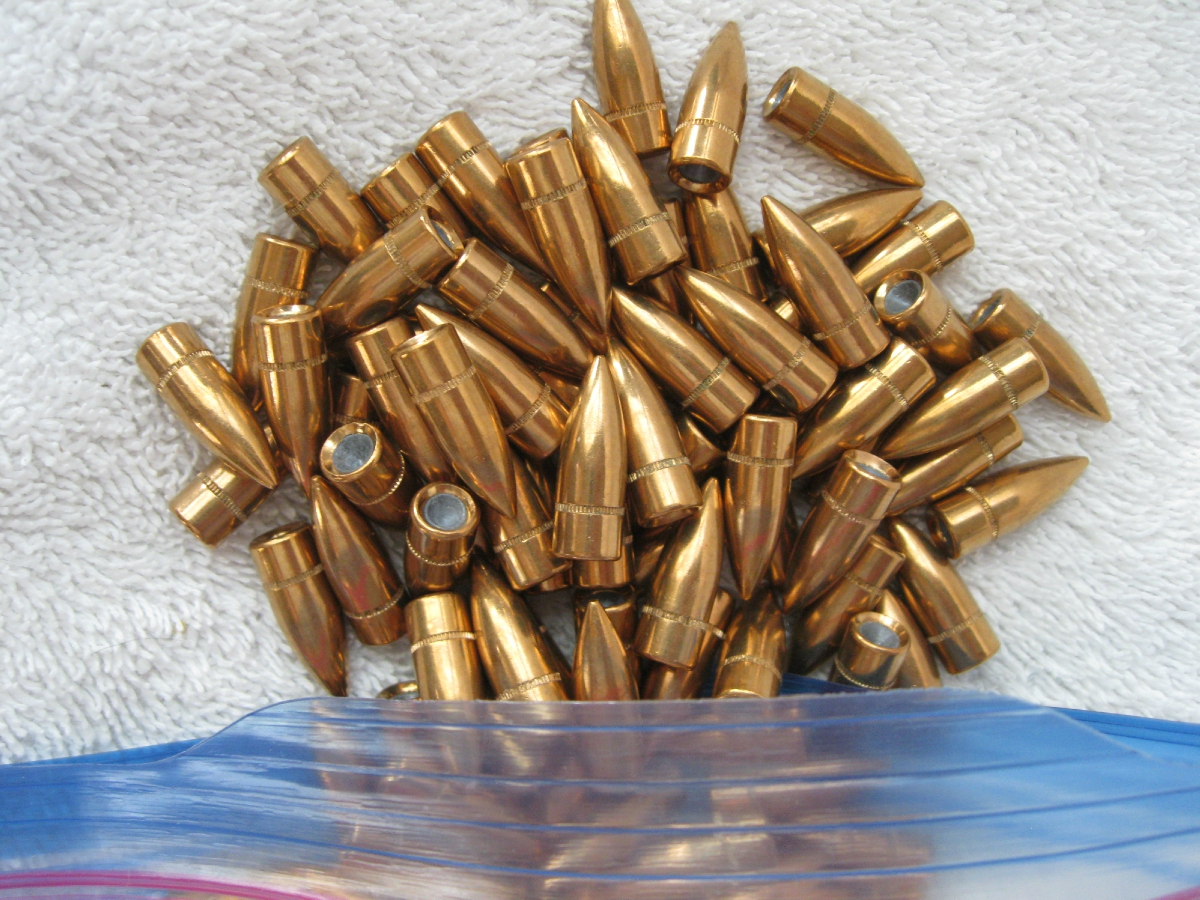 .311 123 Grain Fmj Full Metal Jacket Bullets Reloading Components For ...