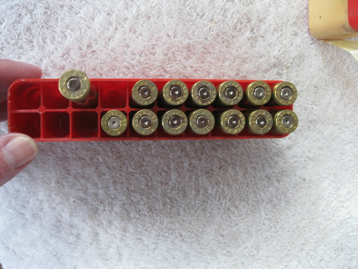 Pictures: 35 WHELEN ONCE-FIRED CARTRIDGE CASES 13 count + 1 ROUND 250 ...