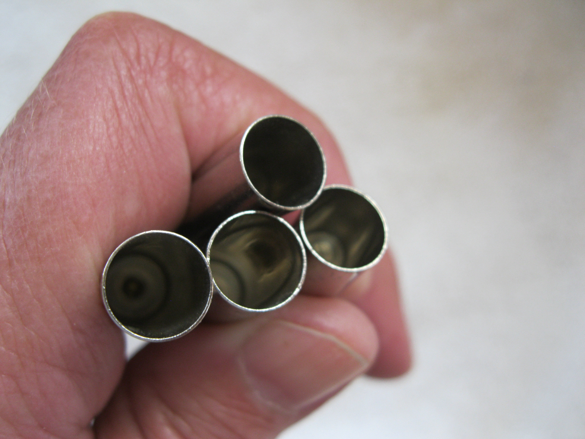 38 Special +P New Nickel Plated Primed Cartridge Cases 140 Count Plus 3 ...