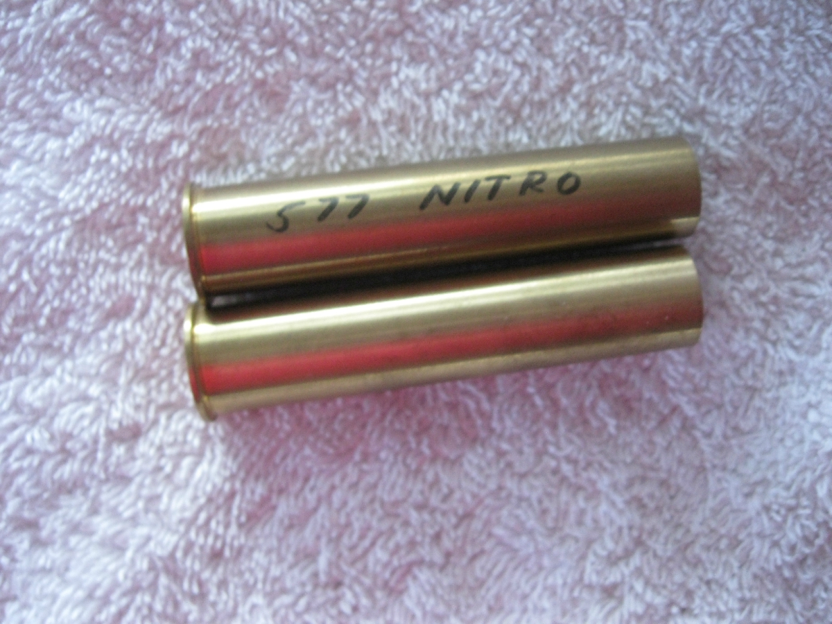 577 NITRO BRASS NEW 2 COUNT / 16-0 .577 Nitro Express 17077300 ...