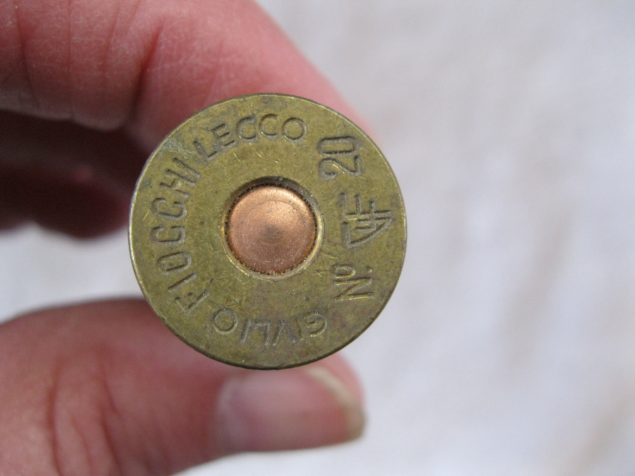 20 Gauge Brass Shotgun Shells Giulio Fiocchi Lecco Primed Berdan Primer ...
